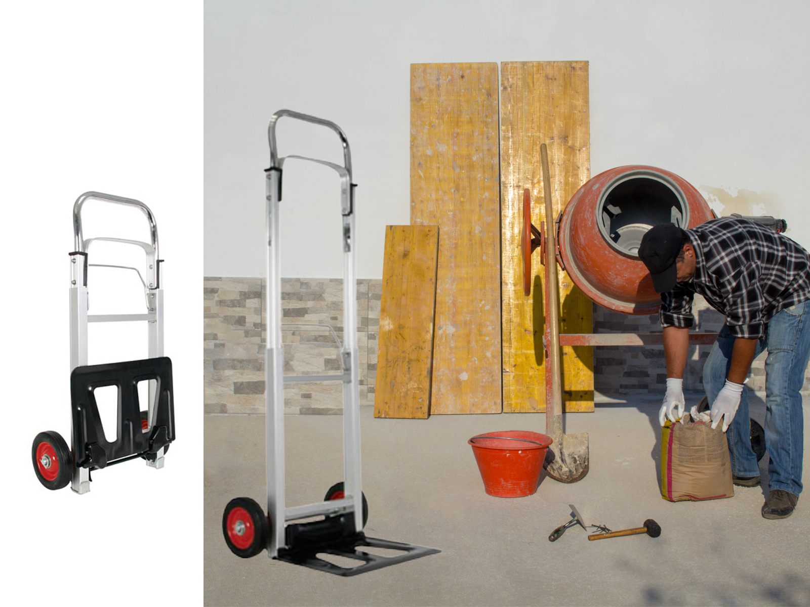 Klappbare Sackkarren für Treppen faltbare Transportkarren Lastenkarren ...